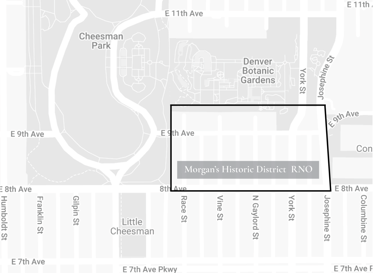 Boundaries – Morgan's Historic District